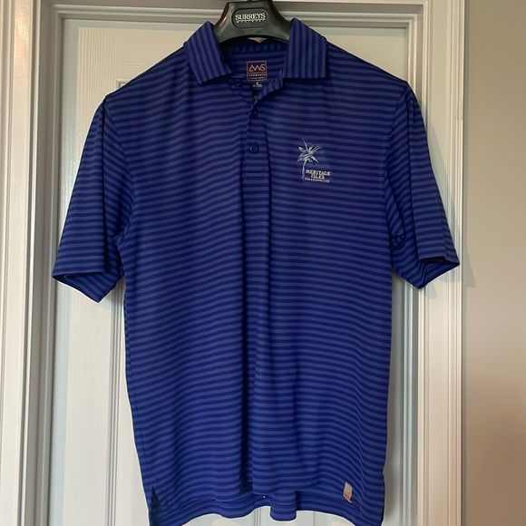 Ashworth | Shirts | Mens Ashworth Heritage Isles Golf Cc Golf Shirt Med ...